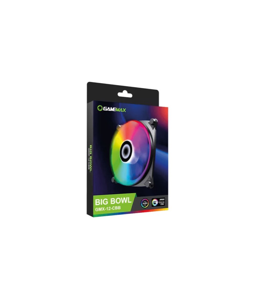 COOLER GAMEMAX GMX-12-CBB 12 CM ARGB