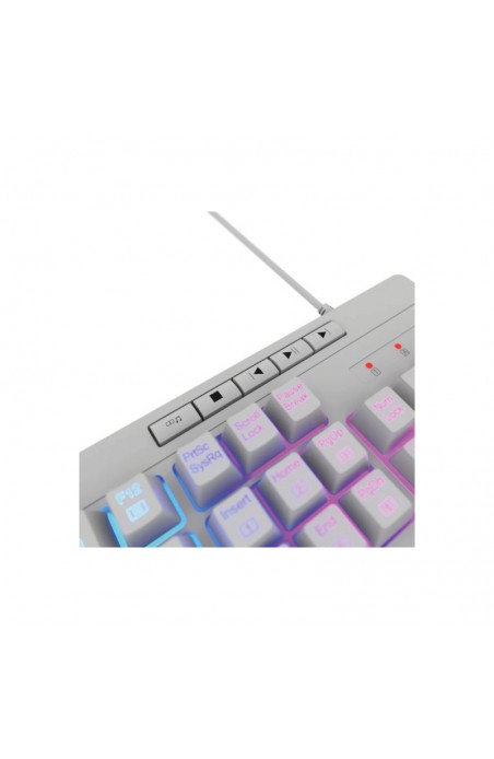 TECLADO GAMER REDRAGON K512 RGB SHIVA WHITE