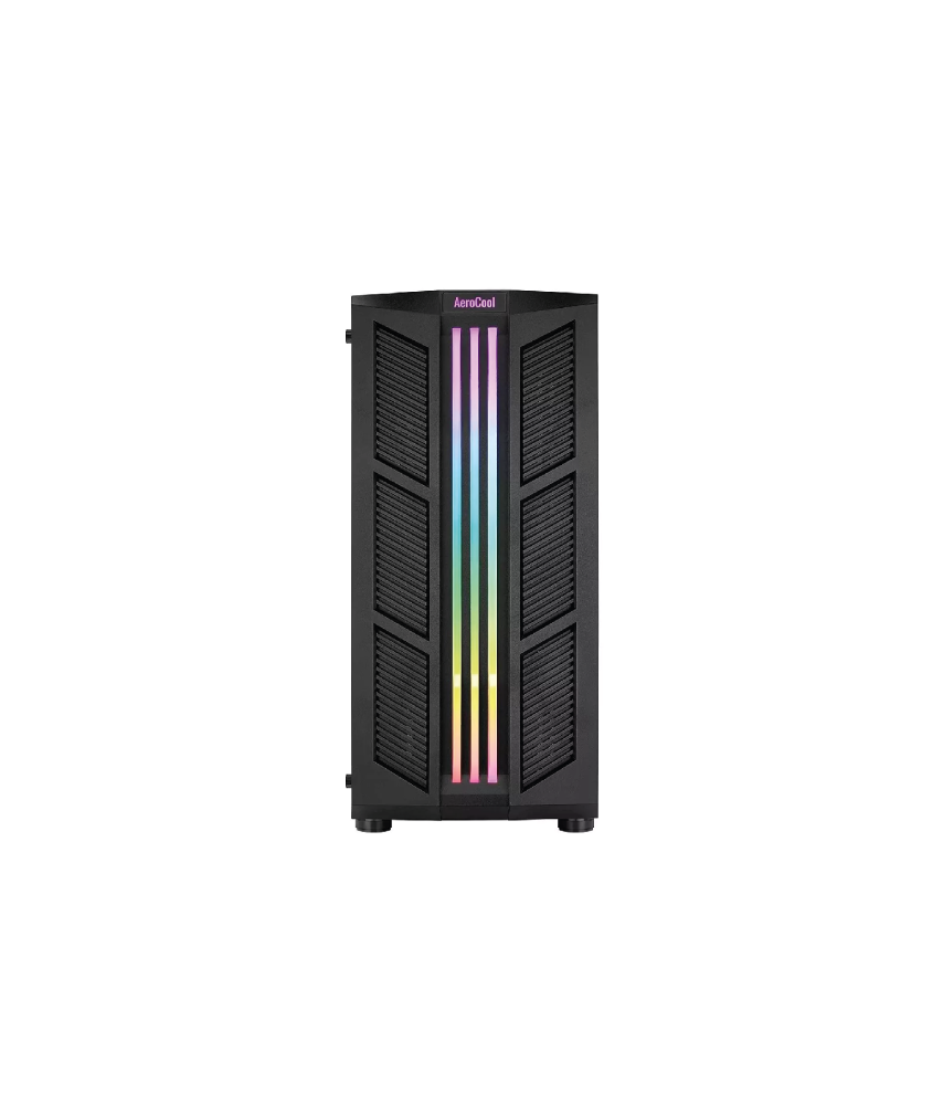 GABINETE GAMER AEROCOOL PRIME-G-BK-V2 1 FAN RGB