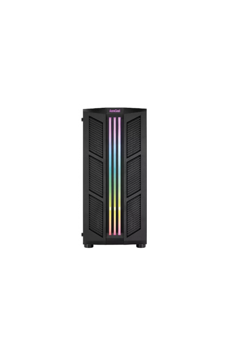 GABINETE GAMER AEROCOOL PRIME-G-BK-V2 1 FAN RGB